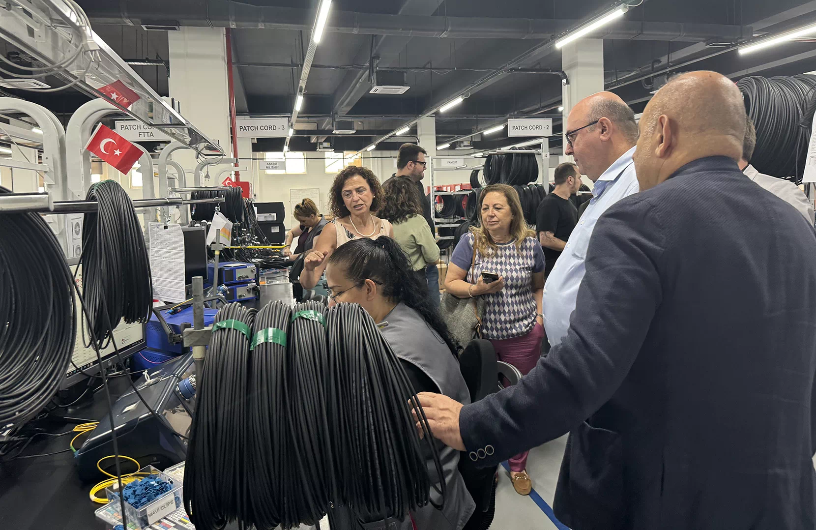 Türk Telekom Team Visits Our Factories